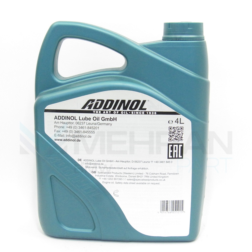 خرید روغن موتور ادینول ADDINOL 0W40 4L - استعلام قیمت روغن موتور ادینول ADDINOL 0W40 4L BMW ...