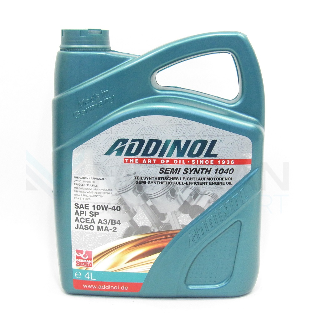 خرید روغن موتور ادینول ADDINOL 10W40 4L - استعلام قیمت روغن موتور ادینول ADDINOL 10W40 4L BMW ...